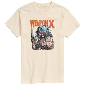 Men's Wolverine Weapon X Short Sleeve Graphic T-Shirt - Cream - 4 X ...