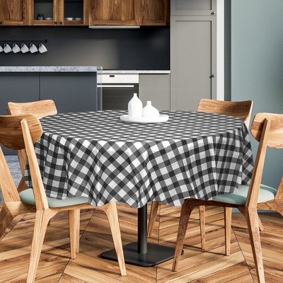 Tablecloth With Hole For Umbrella, Vinyl With Flannel Back. : Target