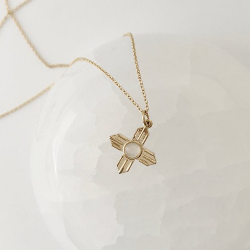 Star Crossed Necklace Gold Honeycat