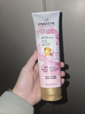 Pantene Sulfate Free Rose Water Shampoo And Conditioner Dual Pack ...