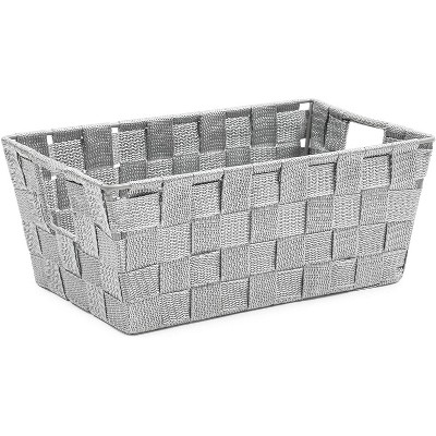 Bathroom Storage Baskets Grey – Rispa