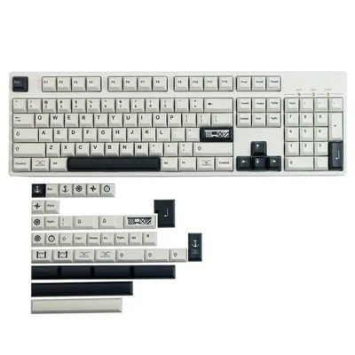 Electro Burst 140 Keys Gmk Seafarer Dye Sublimation Pbt Keycaps One ...