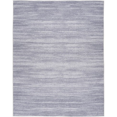 Nourison Washables Modern Indoor Non-skid Area Rug Grey 5'2" X 7' : Target
