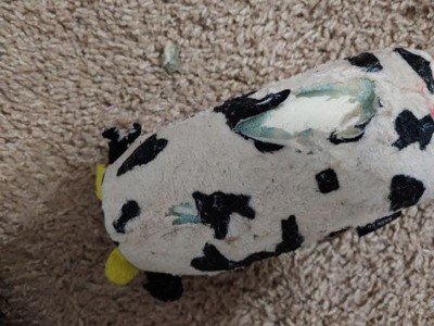 Bark Super Chewer Cow Dog Toy - Mad Cow : Target