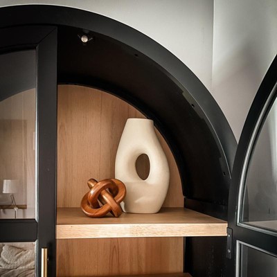 Sullivans 5.5" Modern Decorative Knot Set Of 2 Wood : Target