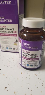 New Chapter Women's Multivitamin 40+ For Energy, Healthy Aging + Immune ...