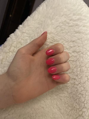 Kiss Acrylic French Manicure Fake Nails Sculpture Kit - Natural - 40ct ...