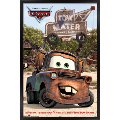 Trends International Disney Pixar Cars - Mater Framed Wall Poster ...