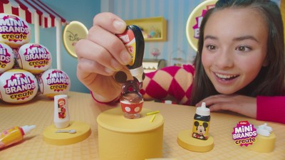 Mini Brands Disney Create Series 1 Capsule: Includes Mini Figure ...
