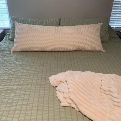 Waffle Body Pillow Cover Natural - Casaluna™ : Target