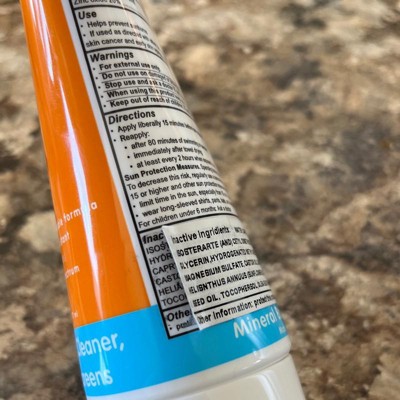 Thinkbaby Mineral Sunscreen Lotion Spf 50 - 3 Fl Oz : Target