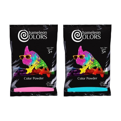 Chameleon Colors Gender Reveal Powder Set - Blue And Pink Color Chalk ...