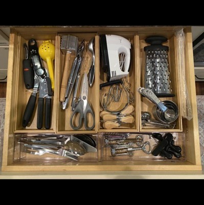 6"x 15" Bamboo Rectangular Drawer Organizer Brown - Brightroom™ : Target