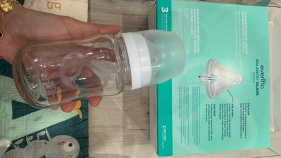 Evenflo 3pk Balance Wide-Neck Anti-Colic Baby Bottles Glass - 6oz: BPA ...