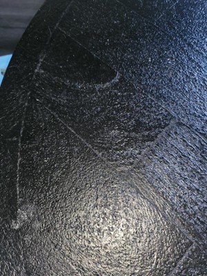 Castalia Coffee Table Black - Threshold™: Round Wood Design, Spot Clean ...