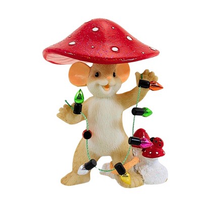 Charming Tails 4.5 Inch Mouse In Pumpkin Night Light Fall Autumn ...