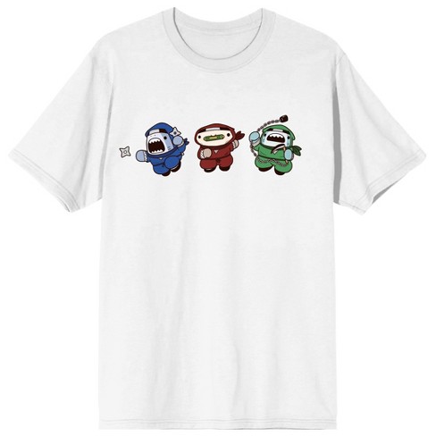 Samezu Shark Jaggy Hammer & Tiger Men's White Graphic T-shirt-3xl : Target