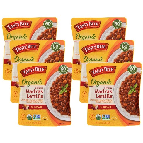Tasty Bite Organic Bean Madras Lentils, 10 Ounce, Pack Of, 47% OFF