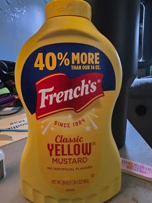 French's Classic Yellow Mustard - 14oz : Target