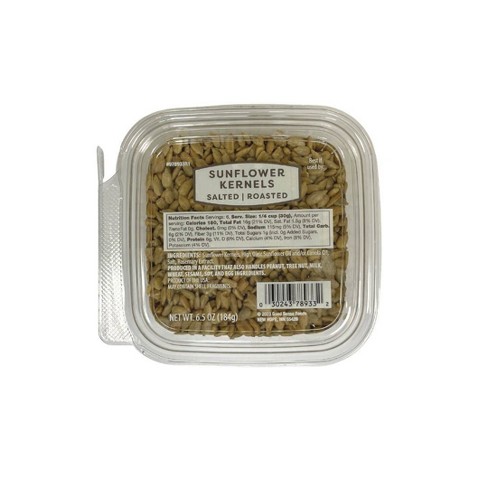 Roasted Salted Sunflower Kernels - 6.5oz : Target