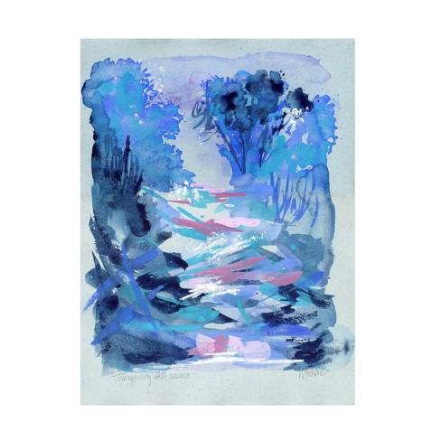 Wyanne Tranquility And Silence Canvas Art : Target