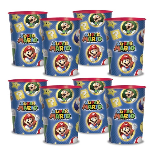 Birthday Express Super Mario Plastic Favor Cup : Target