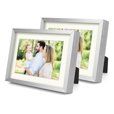 5x7 Aluminum Frame For 4x6 Picture - Pack Of 24 Silver 5x7 : Target