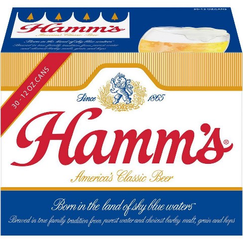 Hamm's Premium Beer - 30pk/12 Fl Oz Cans : Target