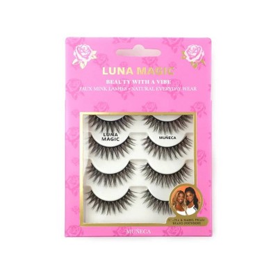 Luna Magic Faux Mink Lashes - Muñeca - 4pr : Target