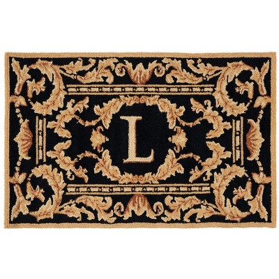 Heritage Hg314 Hand Tufted Area Rug - Black - 6'x9' - Safavieh. : Target