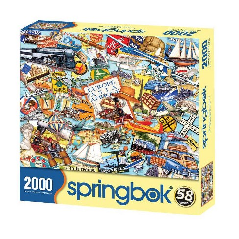 Springbok Wanderlust Jigsaw Puzzle - 2000pc : Target