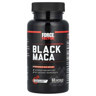 Force Factor Black Maca, 60 Capsules : Target