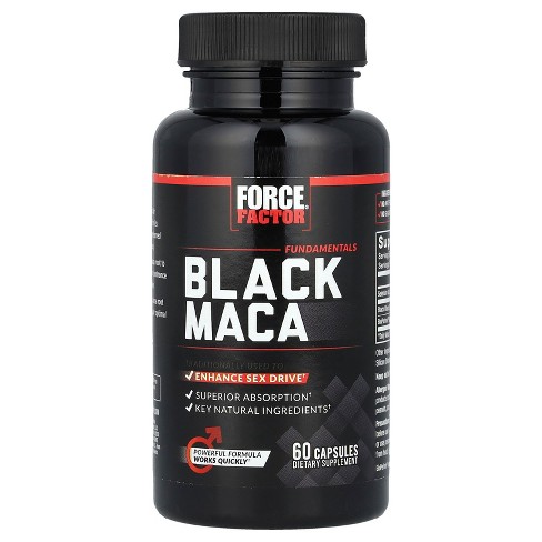 Force Factor Black Maca, 60 Capsules : Target