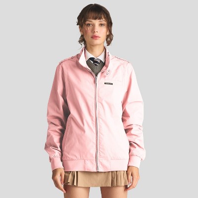 Members Only Women's Classic Iconic Racer Oversized Jacket, Light Pink ...