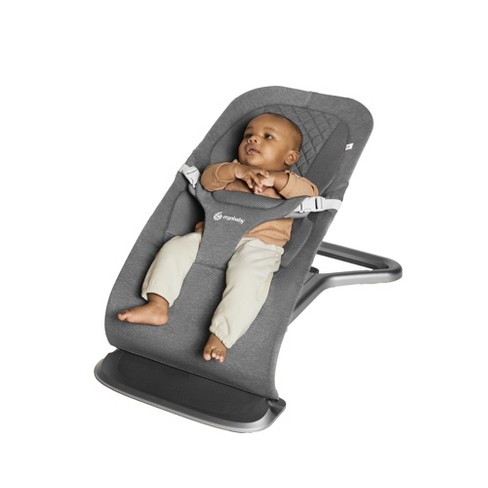 Ergobaby 3-in-1 Evolve Baby Bouncer Charcoal Grey : Target