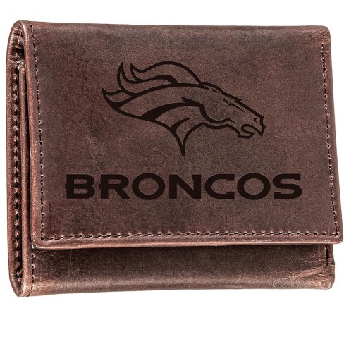 Evergreen Denver Broncos Tri-fold Wallet, Brown : Target