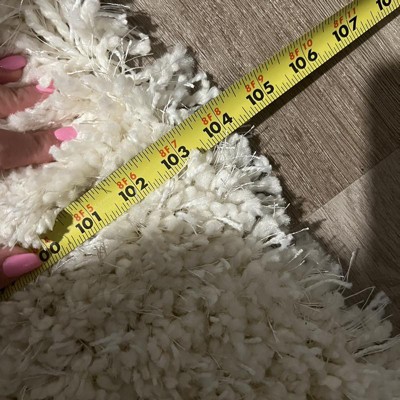 8' Round Eyelash Shag Rug Tan - Project 62™ : Target