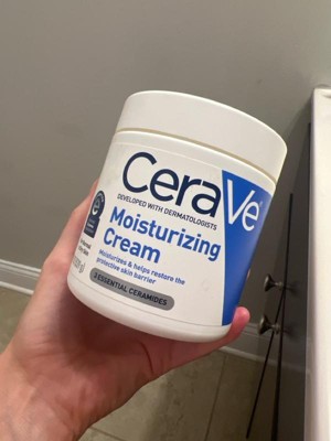Cerave Moisturizing Face & Body Cream With Pump For Normal To Dry Skin ...