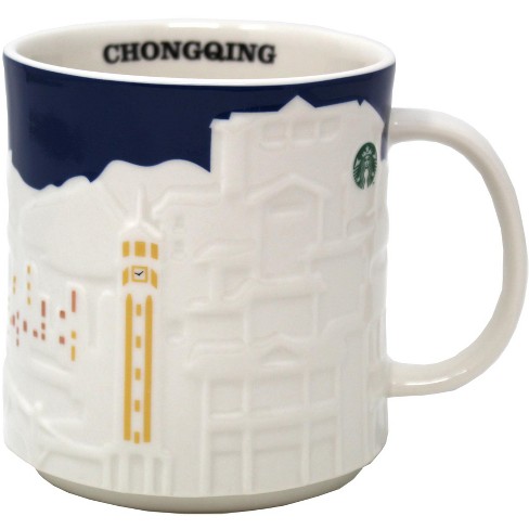 Starbucks Collector Relief Series Chongqing Ceramic Mug, 16 Oz : Target