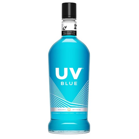 Uv Blue Raspberry Flavored Vodka - 1.75l Bottle : Target