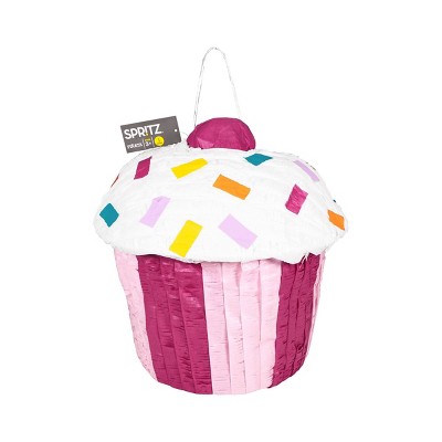 Cupcake Pinata - Spritz™: Pink Party Decoration For Kids Birthday, 14 ...