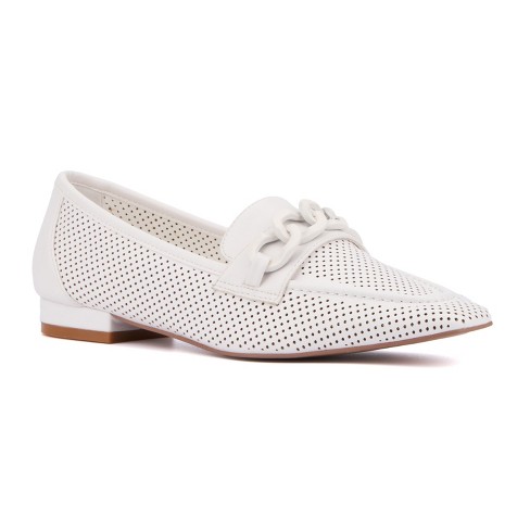Torgeis Women's Kalina Loafer - White, 8 : Target