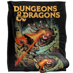 Dungeons & Dragons Beholder Strike- Silky Touch Blanket - White - 36X58 ...