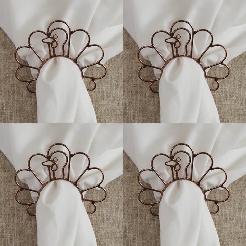 Split P Turkey Napkin Ring Set Of 4 : Target