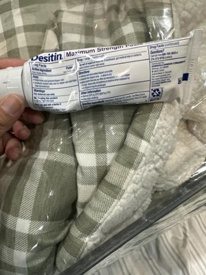 Desitin Maximum Strength Baby Diaper Rash Cream With Zinc Oxide - 4oz ...