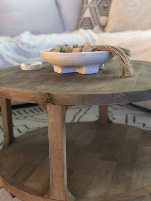 Castalia Round Natural Wood Coffee Table - Threshold™ : Target
