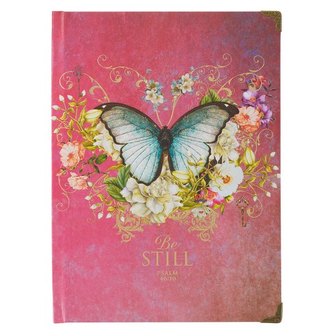 Christian Art Gifts Butterfly Journal W/scripture Be Still Psalm 46:10 ...