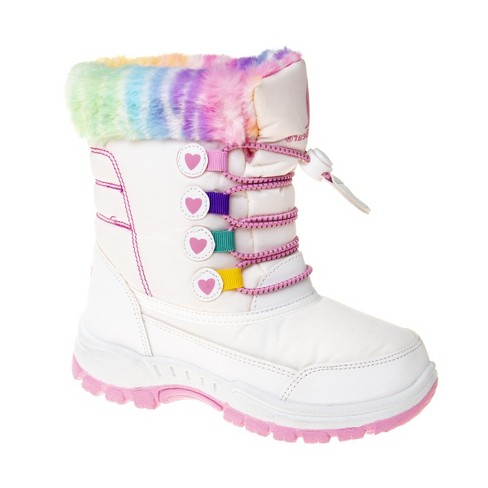Rugged Bear Girls Snow Boots (little Kids) : Target