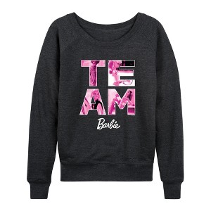 Women's - Barbie - Team Sports Photos Lightweight French Terry Wide ...