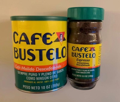 Café Bustelo Medium Roast Ground Coffee - Decaf - 10oz : Target